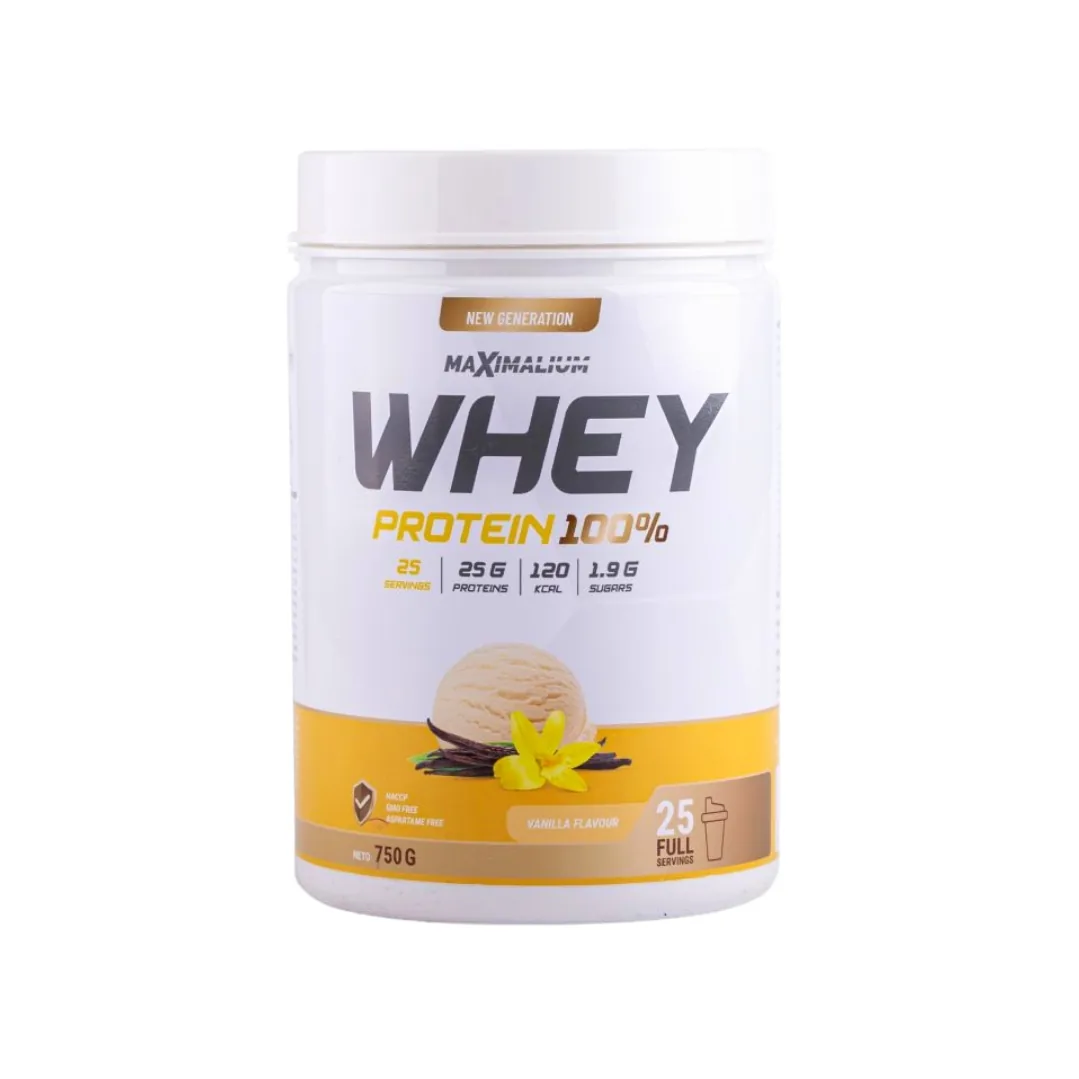 Whey Protein vanila 750g Maximalium - biosvet shop zdrava hrana
