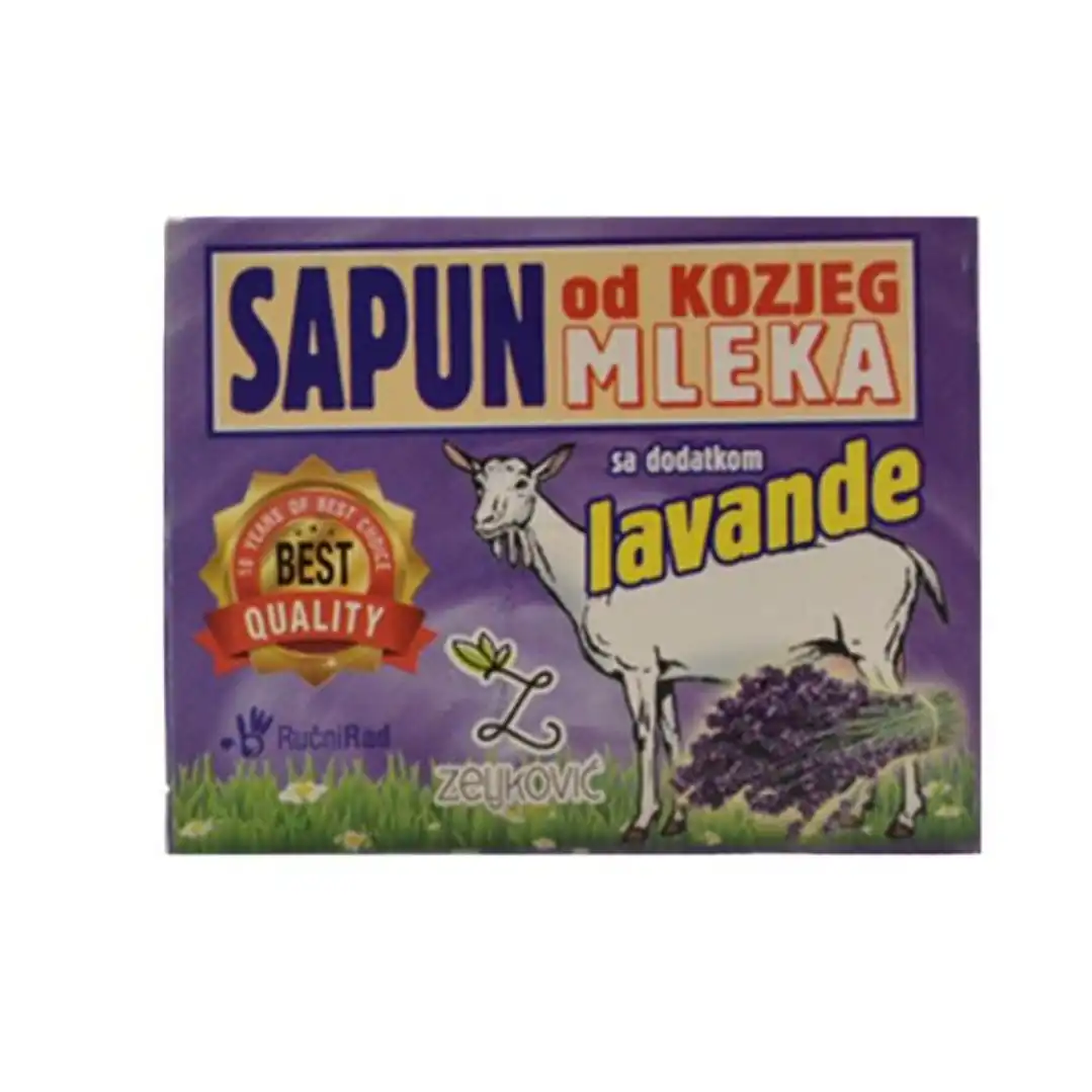 Koziji sapun lavanda 70 g - Bio Svet zdrava hrana