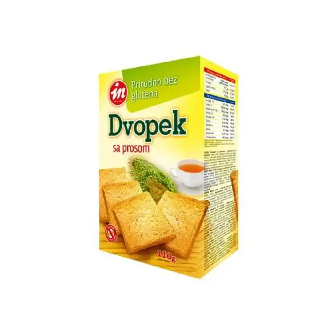 Dvopek bez glutena 110 g - biosvet shop zdrava hrana