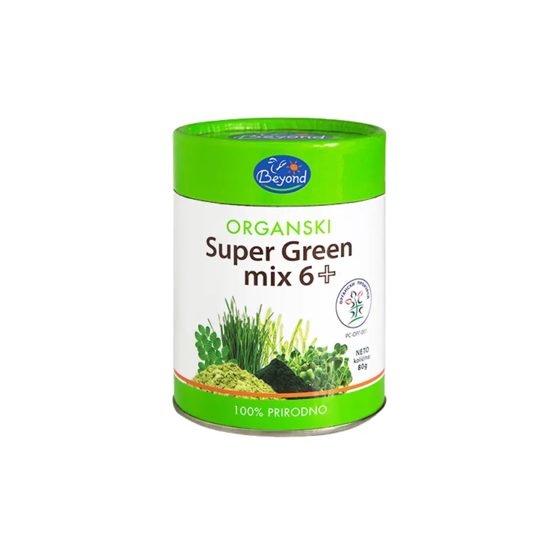 Super green mix organic 80 g Beyond - biosvet shop zdrava hrana