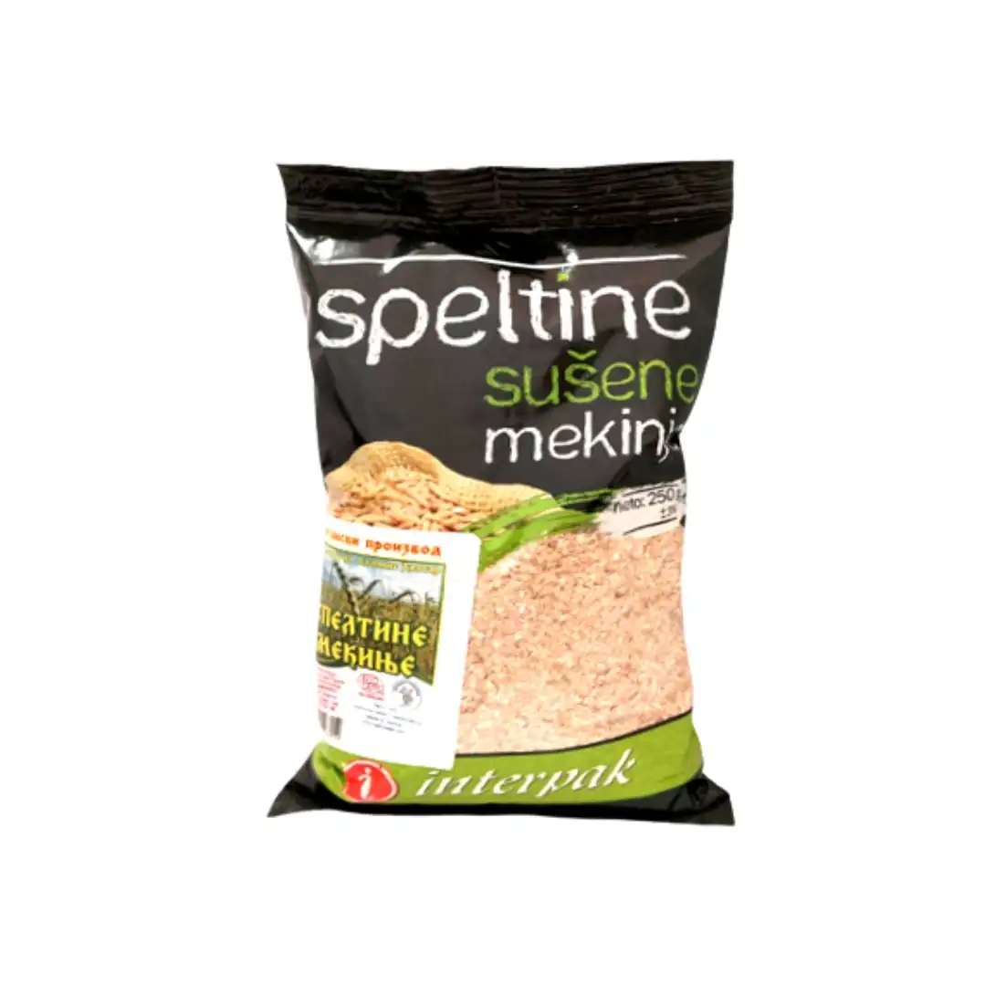 Speltine mekinje 250 g Interpak - Bio Svet zdrava hrana