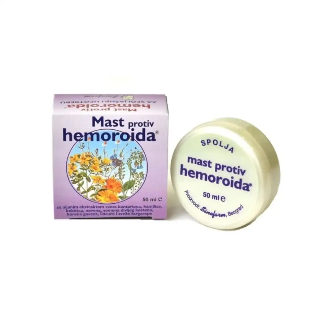 Mast protiv hemoroida 50 ml SF - Bio Svet zdrava hrana
