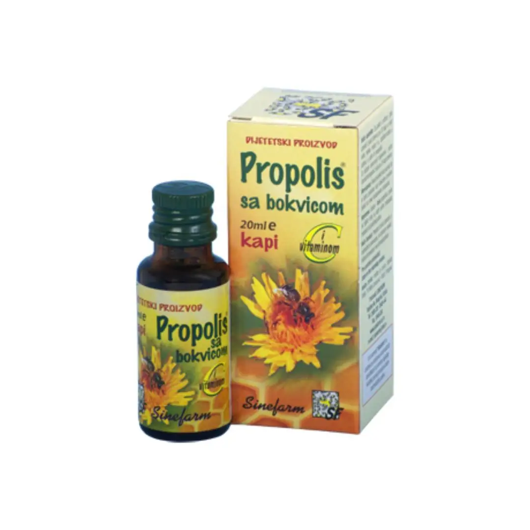 Propolis sa bokvicom kapi 20 ml SF - biosvet shop zdrava hrana