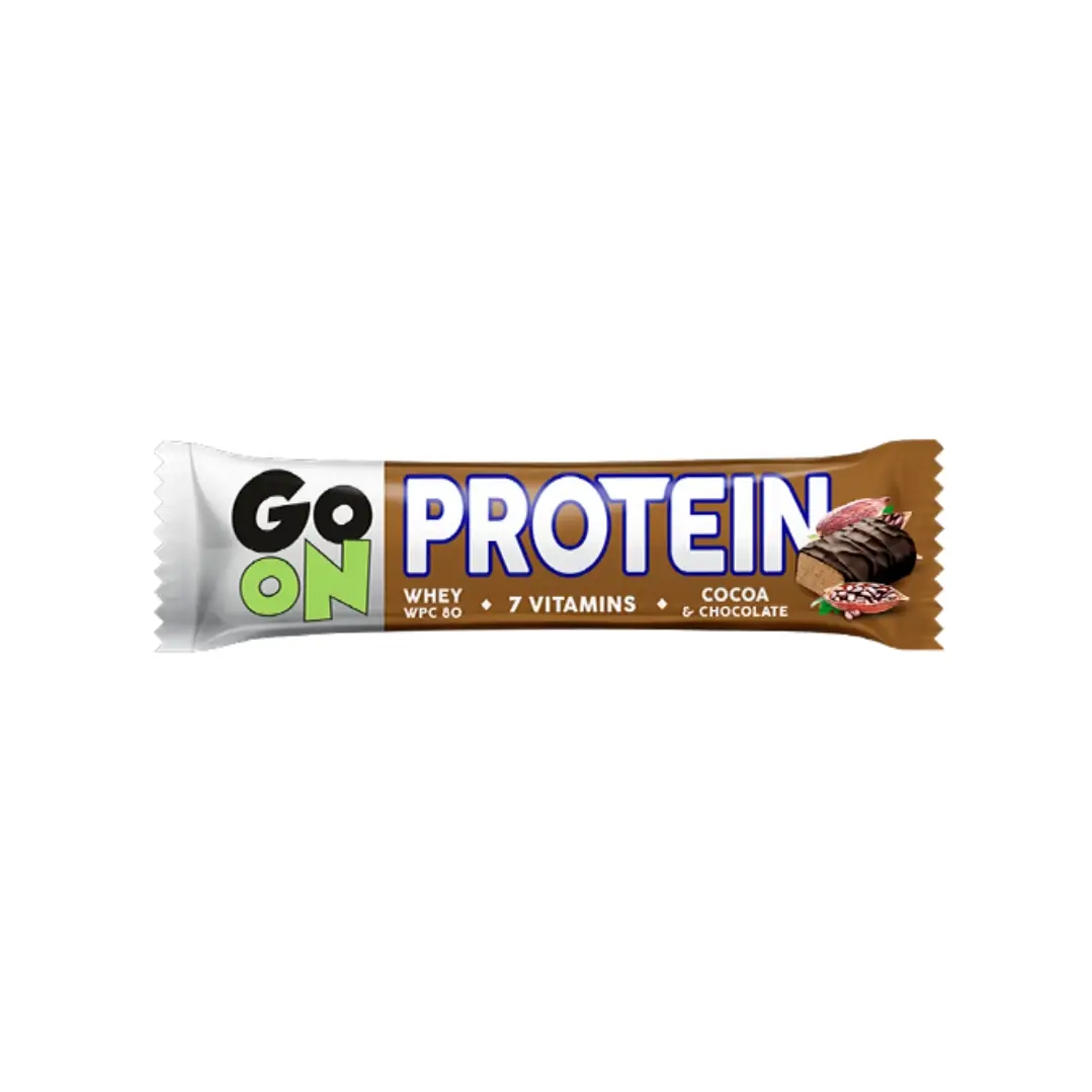 Protein bar kakao 50 g Go On - biosvet shop zdrava hrana