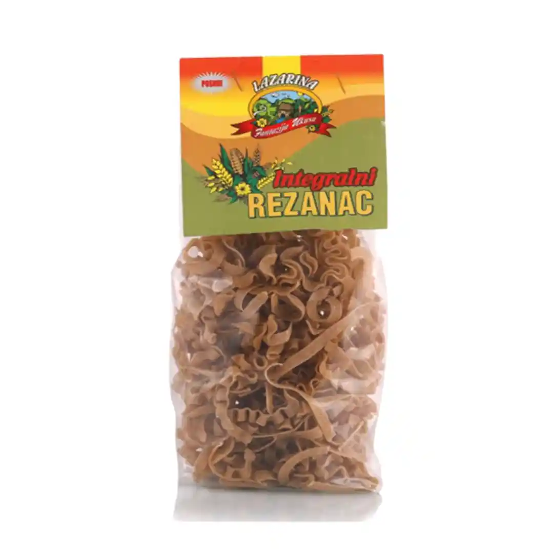 Integralni rezanac 200 g Lazarina - biosvet shop zdrava hrana